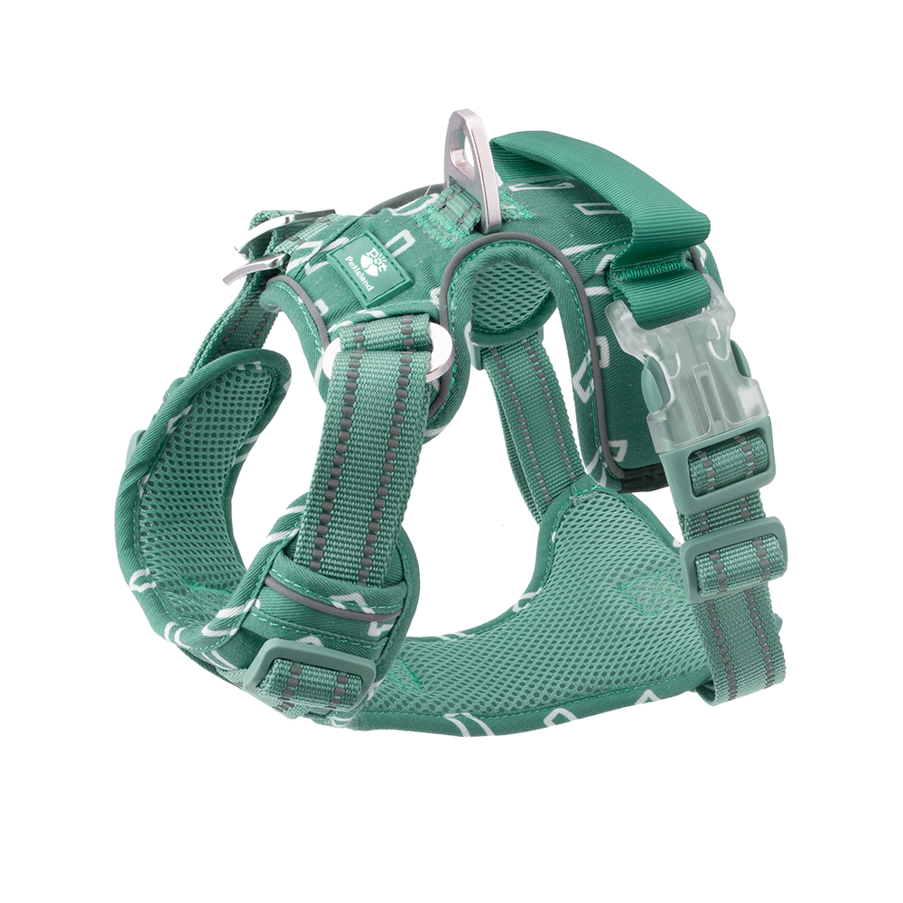 New Design Transparent Buckle Reflective Dog Harness with Breathable ...
