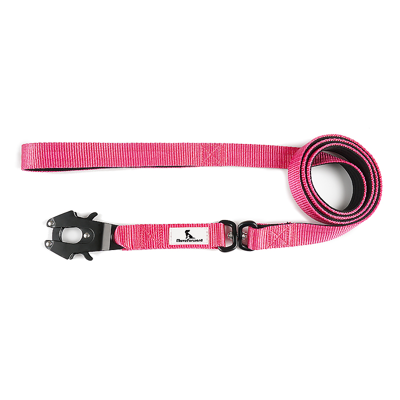 Aluminum Alloy Frog Clip Bull Dog Leash with 360 Swivel Buckle Outdoor ...